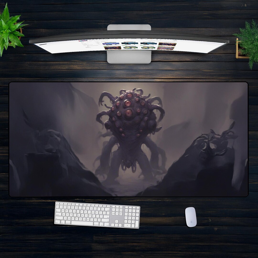 Eldritch Horror XXL Mouse Pad, Lovecraft Desk Mat, Tentacle Monster ...