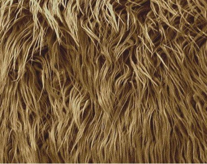 Caramel Colored Shag Fur Blanket Rug GREAT PHOTOGRAPHY PROP - Etsy