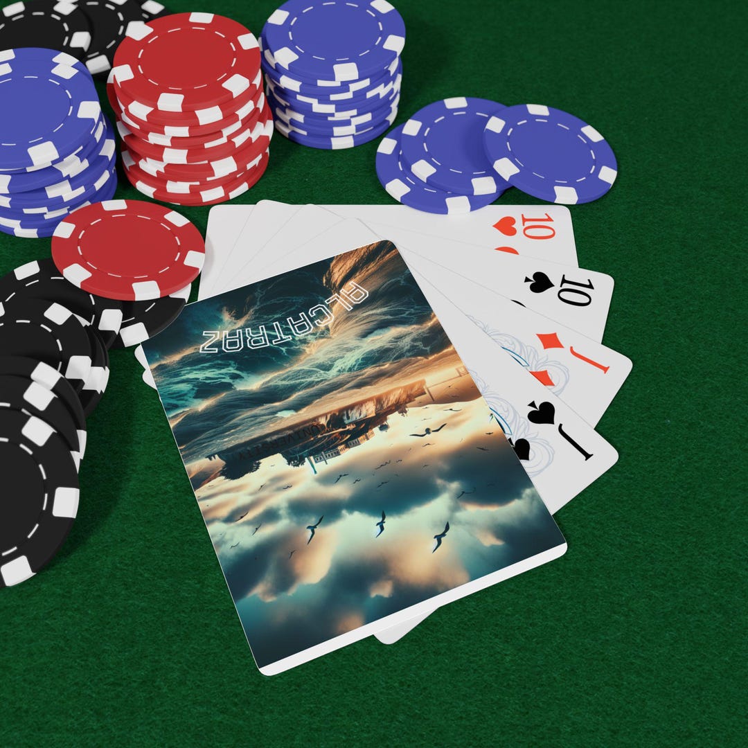 Alcatraz Poker Playing Cards, Unique Card Deck, Game Night Essentials ...