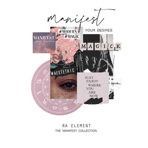 The Manifest Collection | Luxe Digital Planner Stickers, Magazine ...