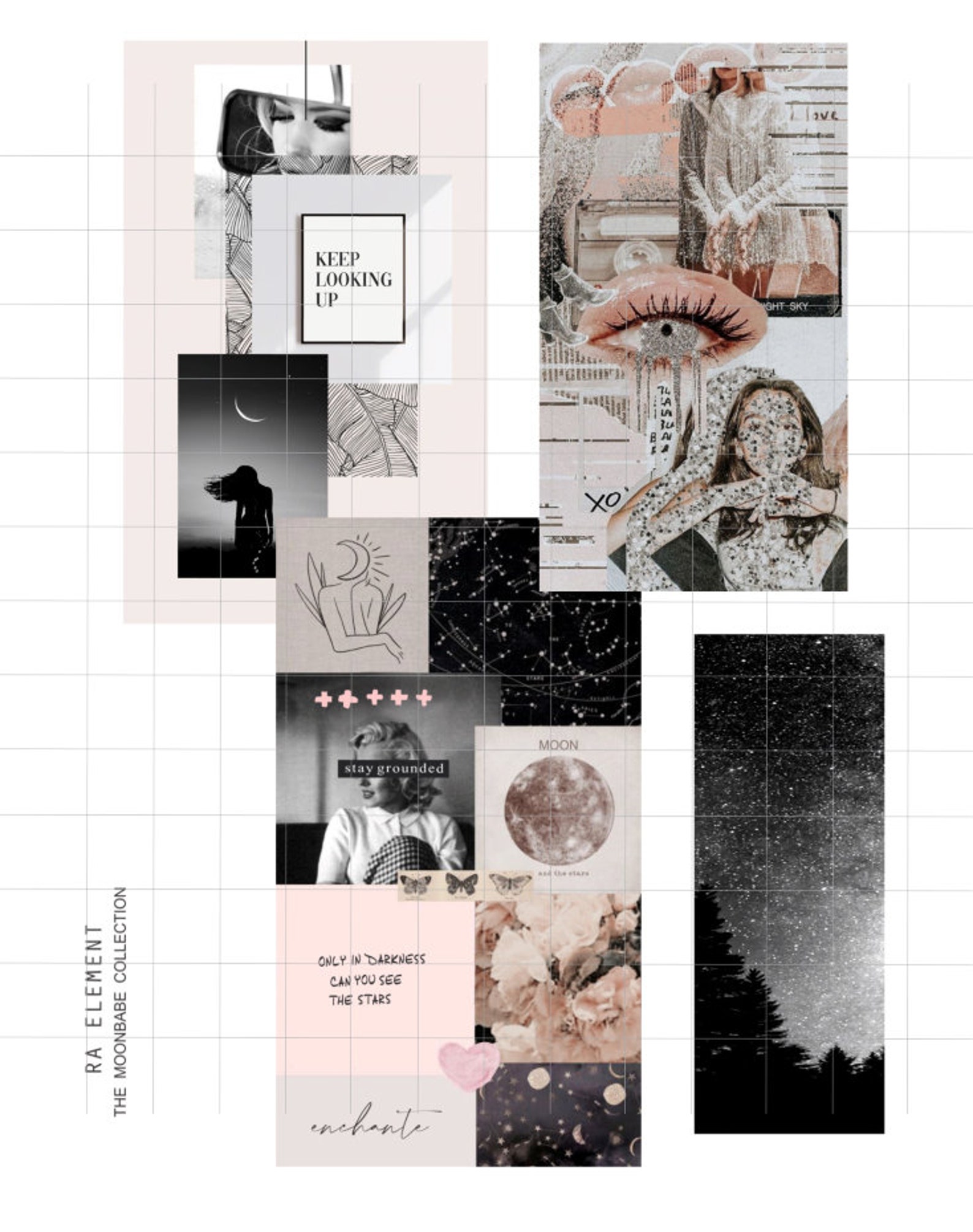 The Moonbabe Collection Luxe Digital Planner Stickers - Etsy