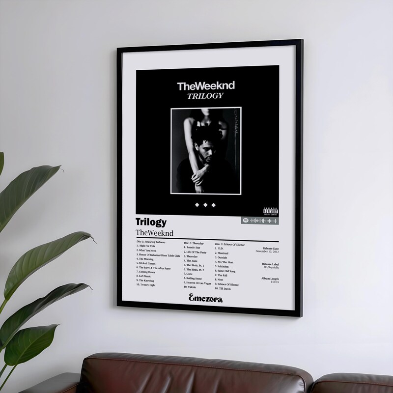 The Weeknd Poster - Etsy