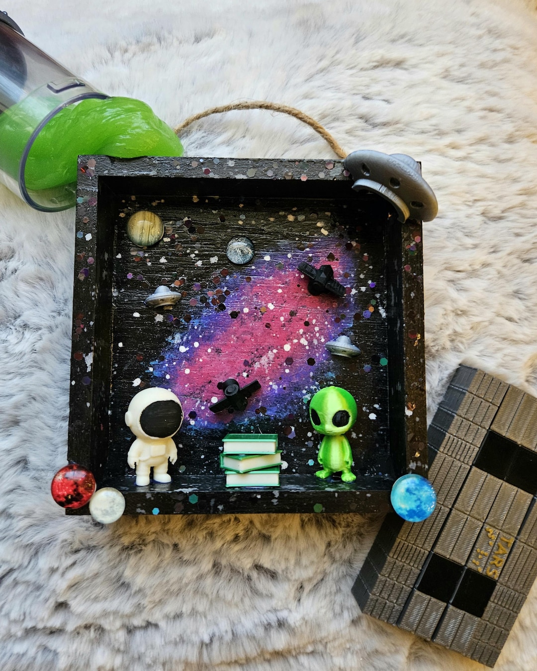 Sci Fi Bookish Themed Shadow Box - Etsy
