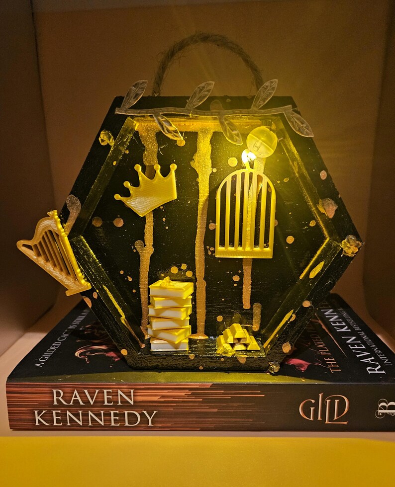 Gild Inspired Bookish Shadow Box - Etsy