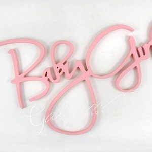Baby Girl or Baby Boy Wooden Sign - Etsy