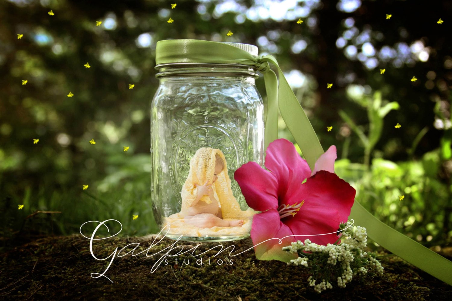 Firefly Mason Jar Template - Etsy