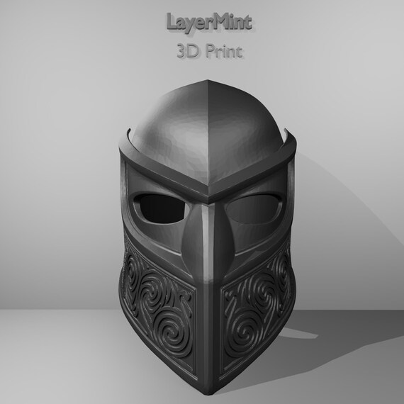 Fantasy Helmet 3d Print