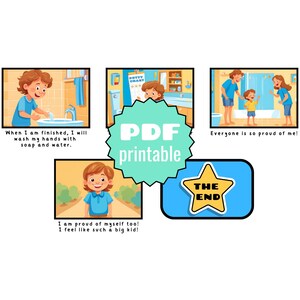 Potty Training Social Story | Potty Charts |toilet Training Printable ...