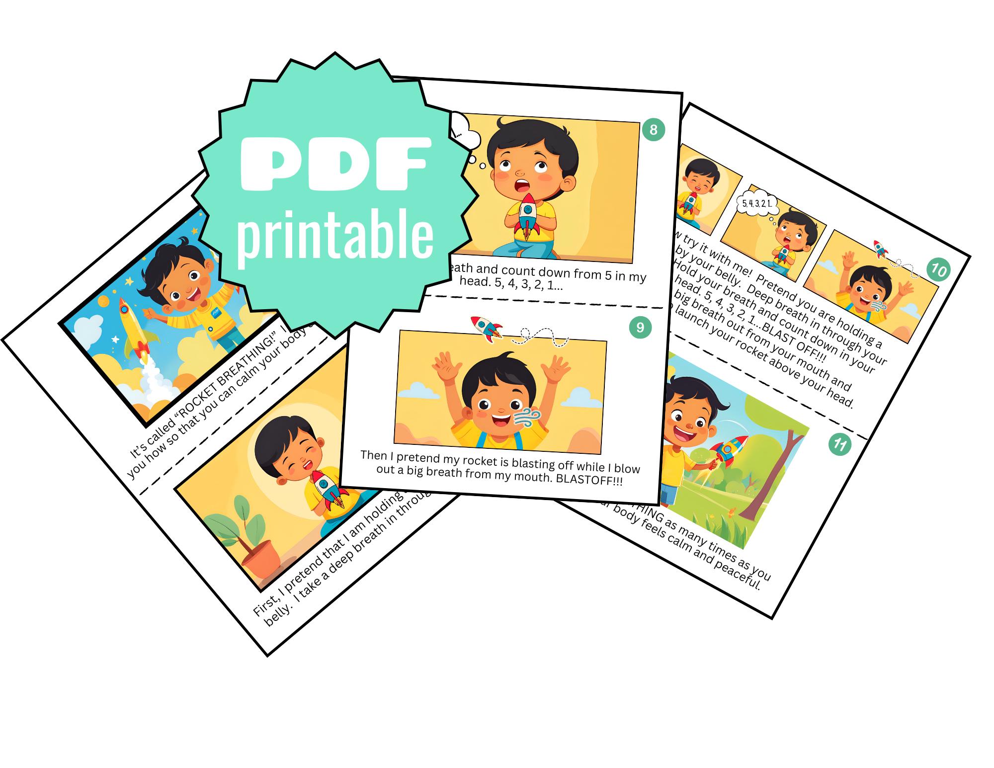 I Feel Angry Social Story | Social Story for Children | Calm My Body ...