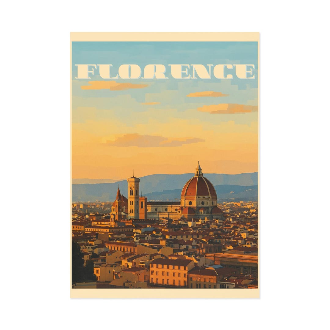 Florence Fine Art Postcards, Vintage Travel Cards, Scenic Stationery ...