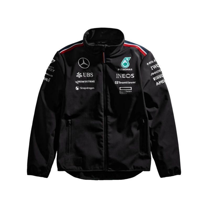 Winter F1 Mens 2024 Team Softshell Black Jacket - Etsy