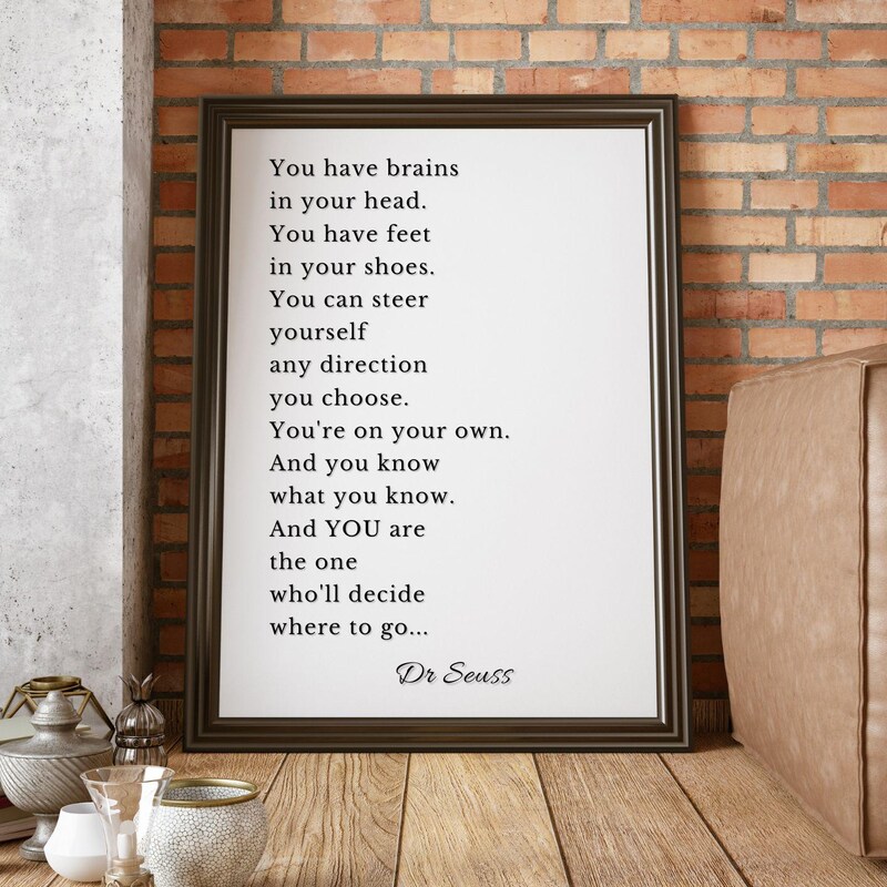 Dr Seuss Poster - Etsy