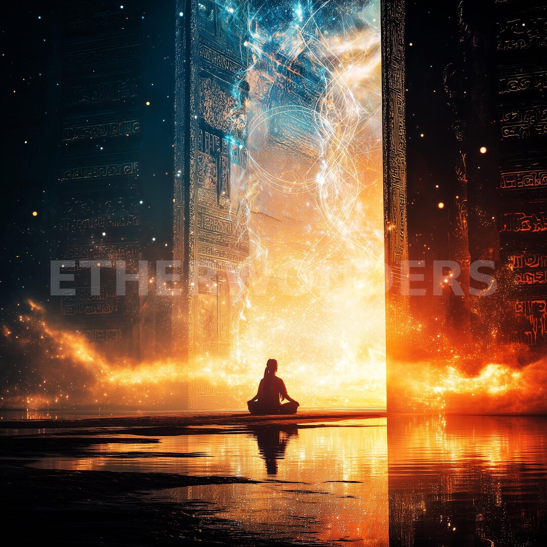 The Gatekeeper of Inner Worlds / Astral Journey Art Prints - Etsy