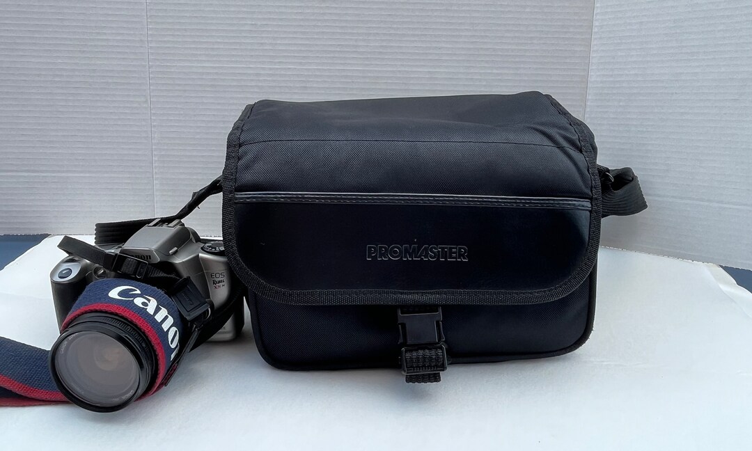 Vintage Padded Promaster camera Bag Black-film or Digital-video-medium ...