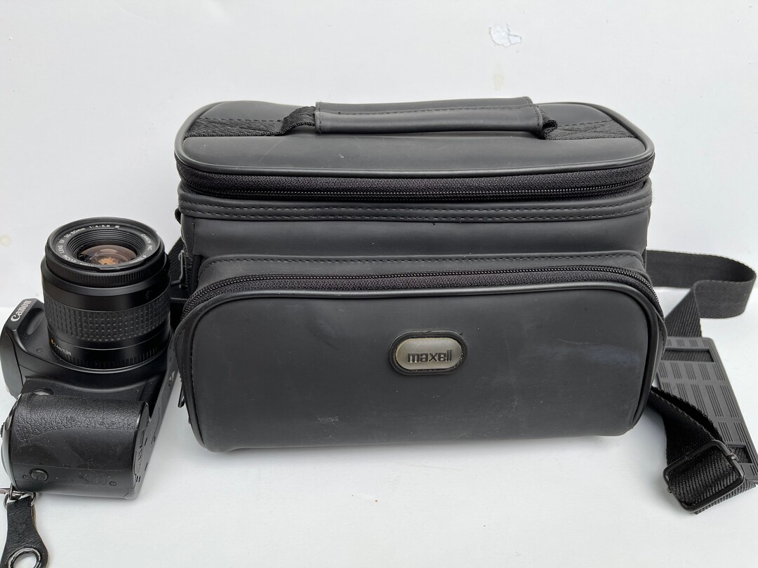 Padded Maxwell Camera Bag Black Vinyl Film or Digital-medium Size - Etsy