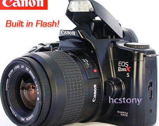 Canon Eos Rebel XS 35mm Film Camera With EF 35-80mm F/4-5.6 III Lens ...