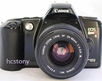 Canon Eos Rebel X 35mm FILM Camera With EF 35-80mm F/4-5.6 III Lens ...