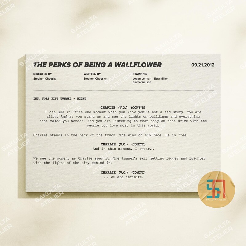 Being a Wallflower - Etsy