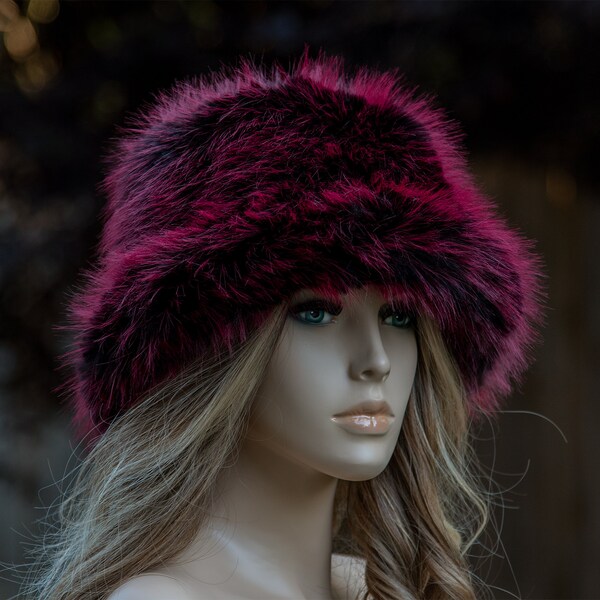 Large Fuzzy Bucket Hat - Etsy