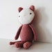 Amigurumi Pink Cat, Crochet Doll, Crochet Plushie, Ready to Ship - Etsy