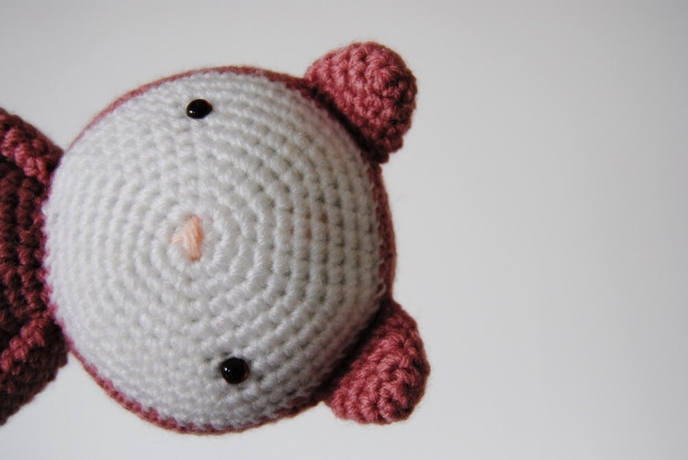 Amigurumi Pink Cat, Crochet Doll, Crochet Plushie, Ready to Ship - Etsy