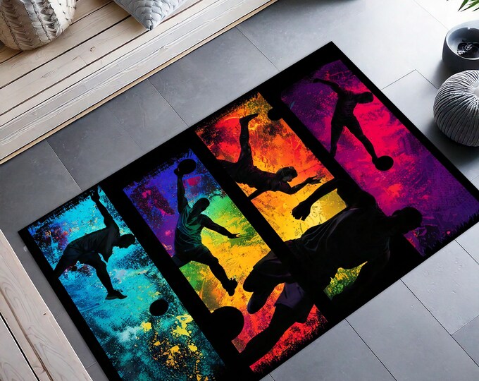 Football Footstep Training Mat, Soccer Training Mat, Non Slip Shack ...