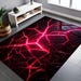 Cracked Game Zone Rug, Gamer Room Floor Mat, Video Game Theme Carpet ...