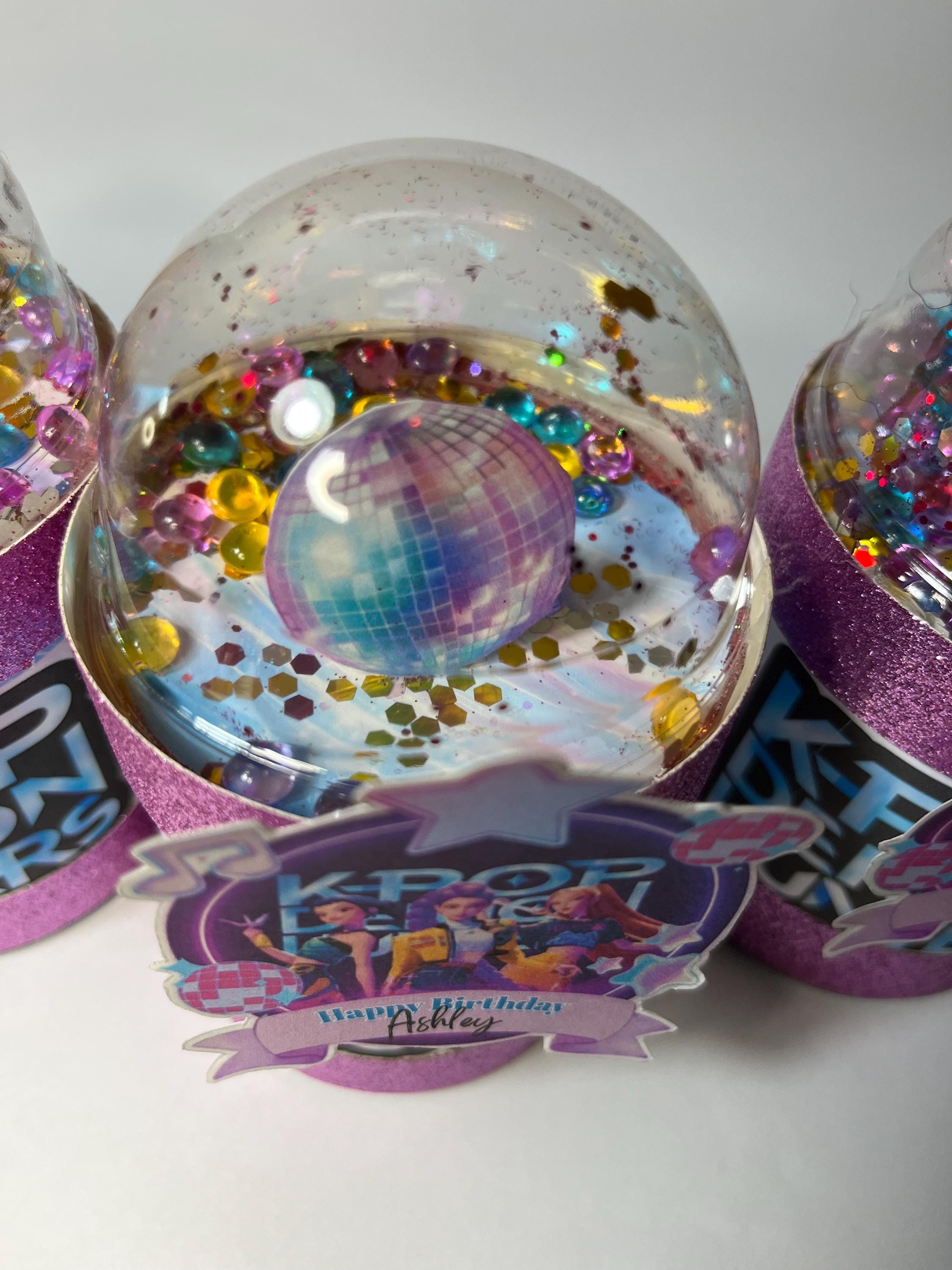 K-pop Demon Hunters Pringles Shakers | Custom Party Favor | Glitter ...