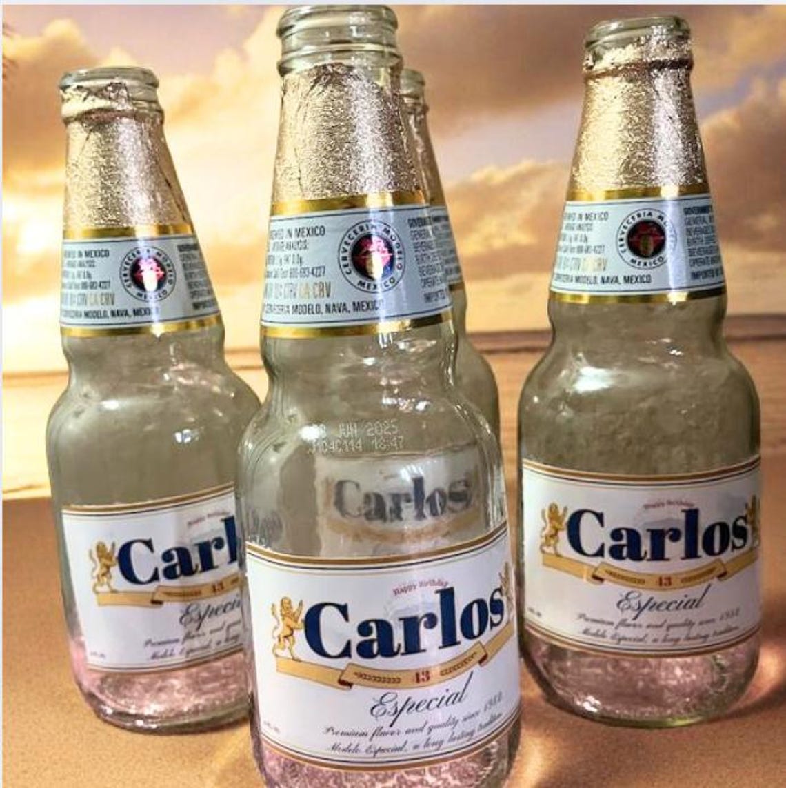 Custom Modelo Beer Labels – Personalized Party Stickers (dozen) - Etsy