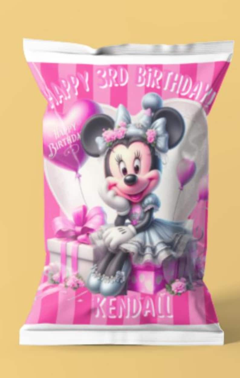 Editable Birthday Chip Bag Templates – Instant Download | 60 Canva ...