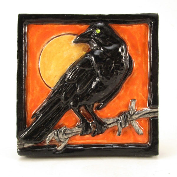 Raven Tile - Etsy