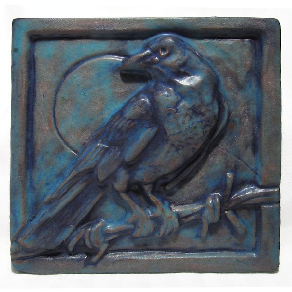 Raven Tile - Etsy