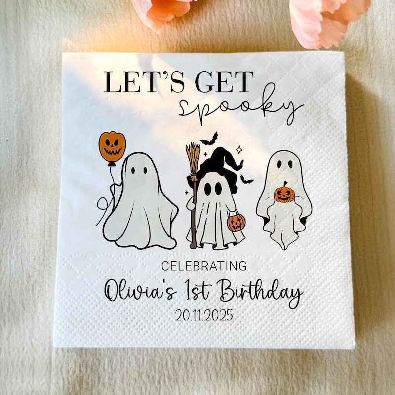 Halloween Party Napkin - Etsy