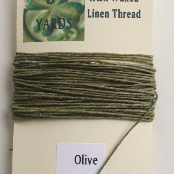 Waxed Irish Linen - Etsy