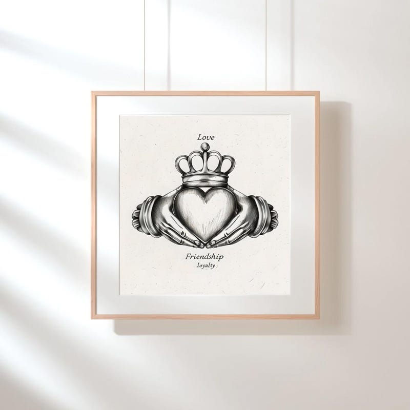 Claddagh Symbol - Etsy