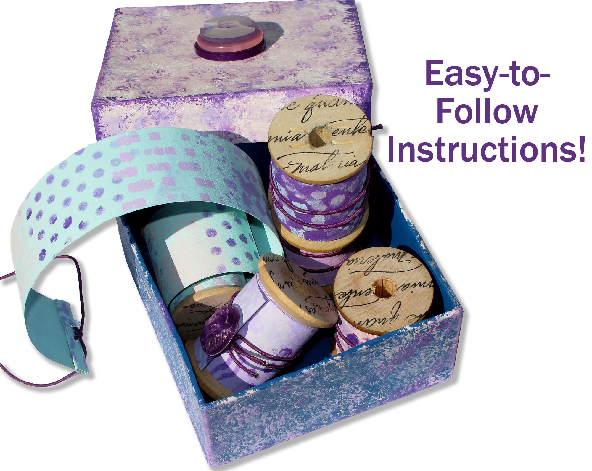 Tutorial for Scroll Books on Spools - Book Arts - DIY - Instant Digital ...