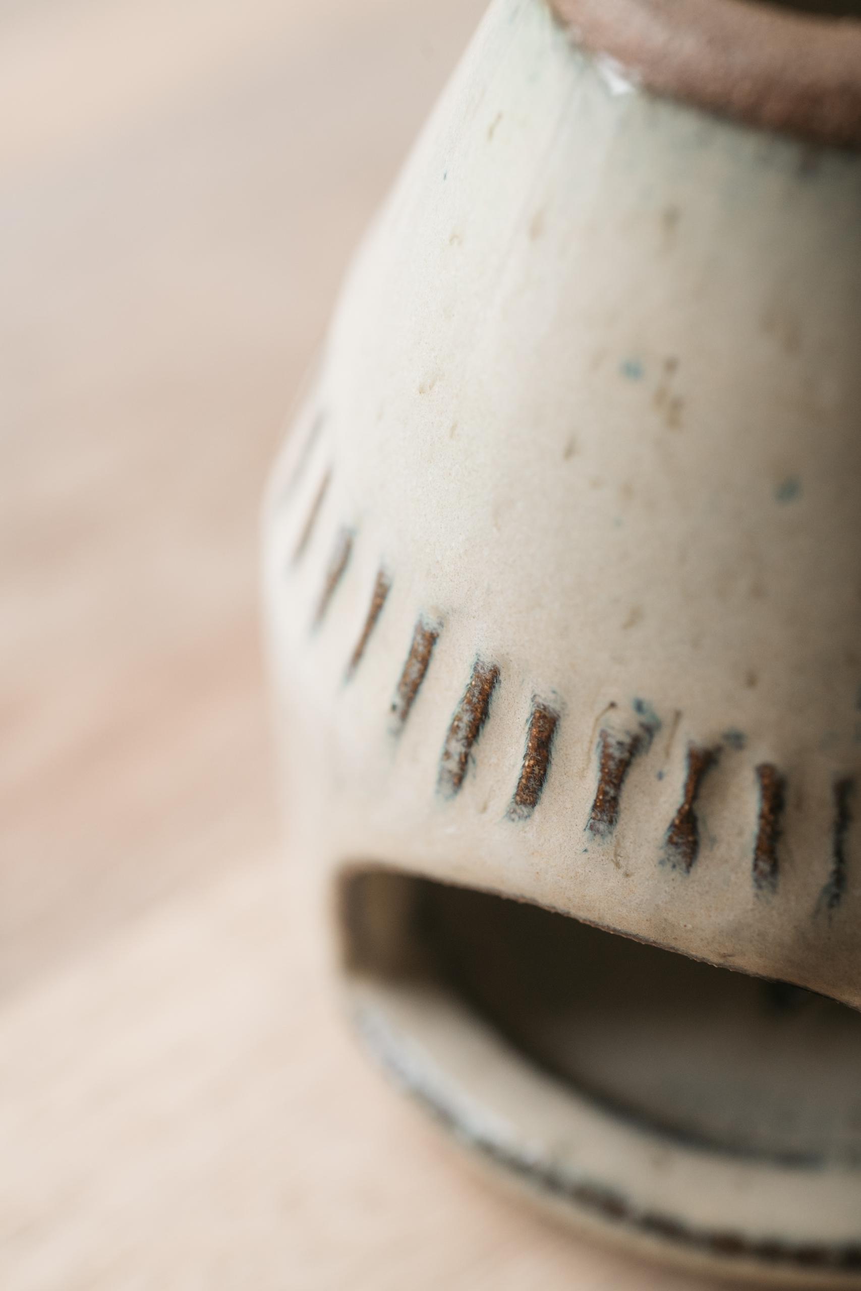 Mini Wheel-thrown Ceramic Chiminea – Incense or Tea Light Burner - Etsy