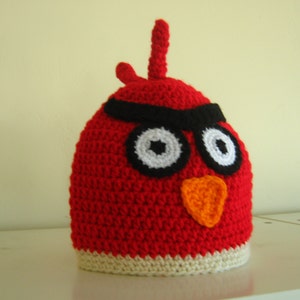 Red Bird Hat - Etsy
