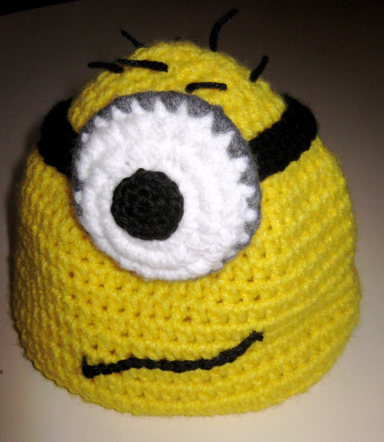 Despicable Me Minion Inspired Hat With Ear Flaps - Etsy