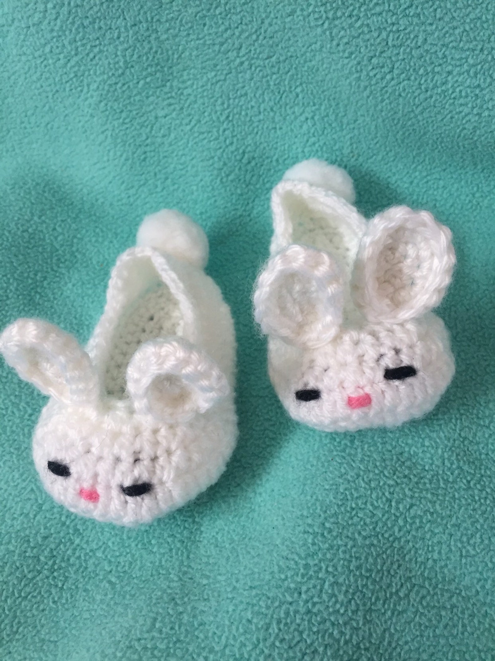 Little Bunny Baby Slippers Little Bunny Baby Shoes READY TO | Etsy