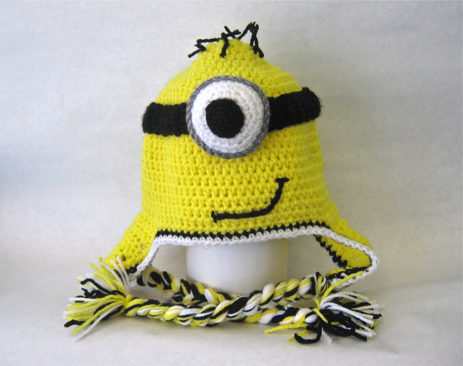 Despicable Me Minion Inspired Hat With Ear Flaps - Etsy