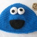 Cookie Monster Hat Made to Order - Etsy