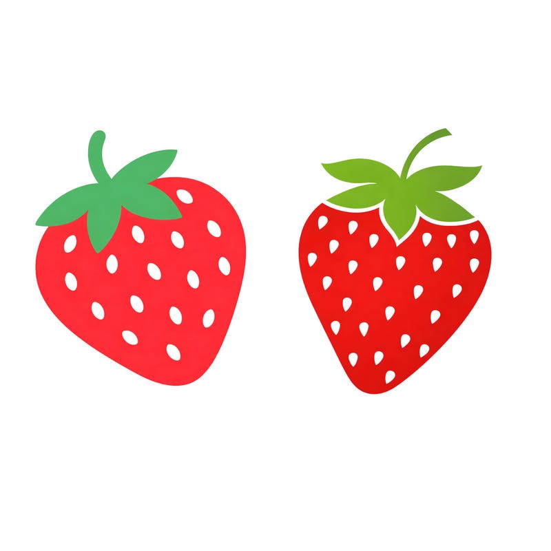 Strawberry Cricut Design - Etsy