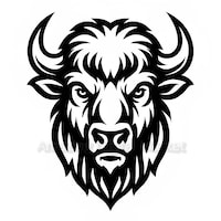 Buffalo Silhouette - Etsy