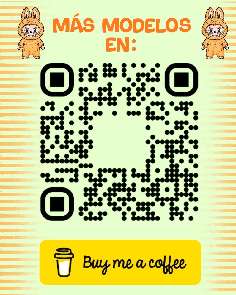 Labubu – Printable Paper Doll Coloring Page | Digital Cut-out Toy | 6 ...