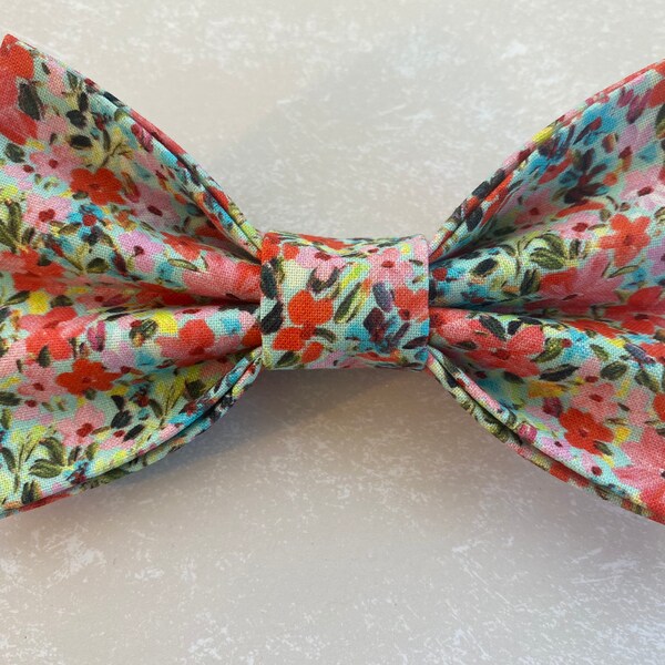Spring Bow Tie - Etsy
