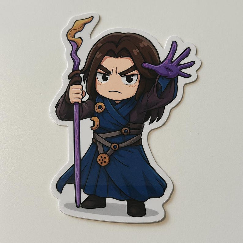 Chibi Viktor Arcane Sticker Mage | Jayvik Fanart Vinyl Decal ...