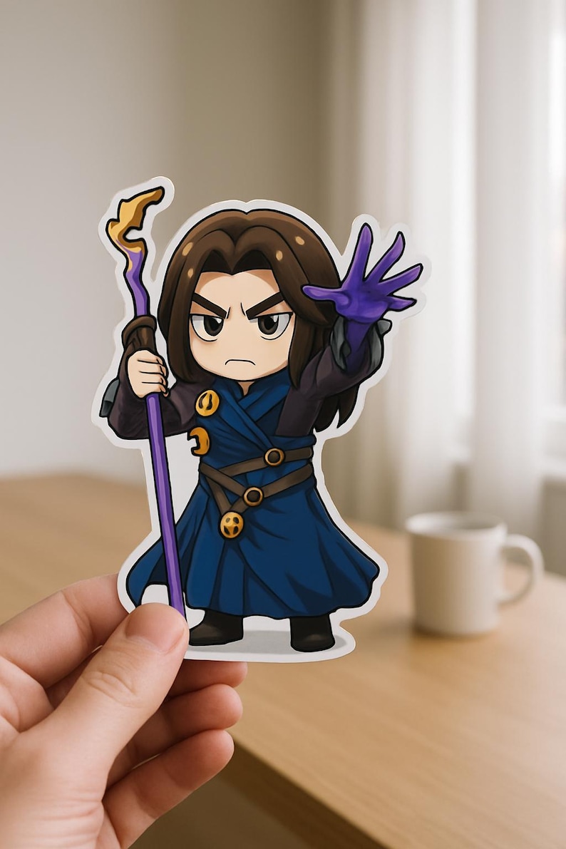 Chibi Viktor Arcane Sticker Mage | Jayvik Fanart Vinyl Decal ...