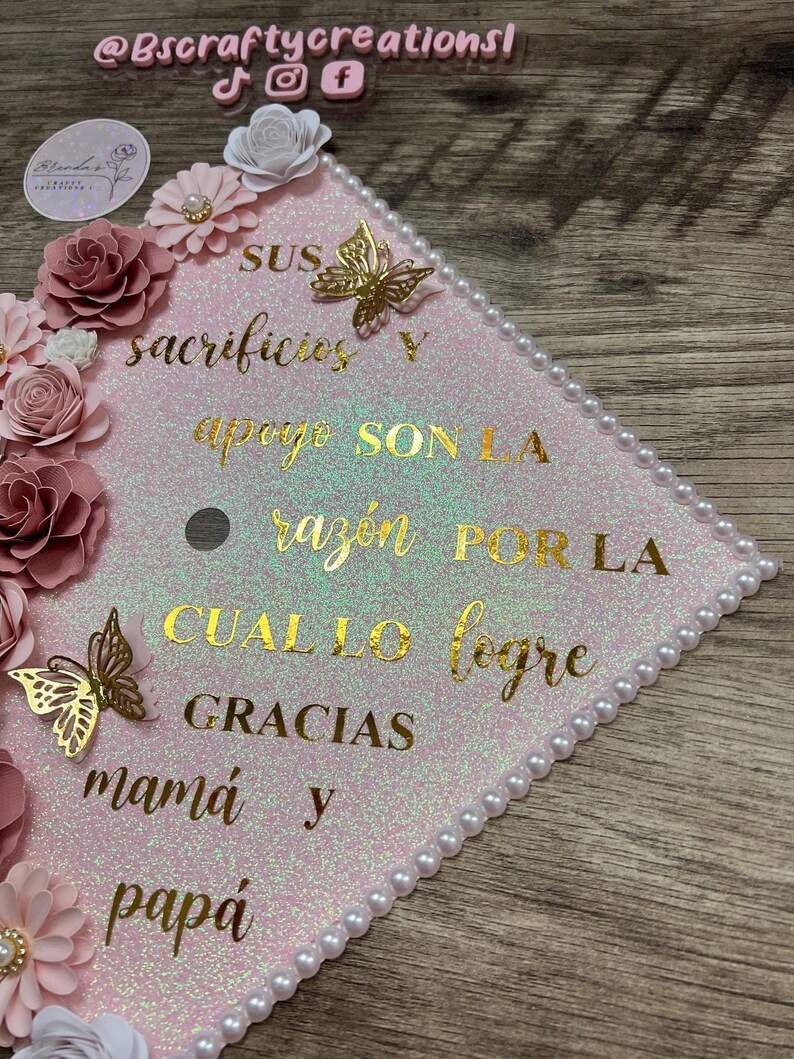 Custom Graduation Cap Topper Personalized Grad Cap - Senior Class Gift ...