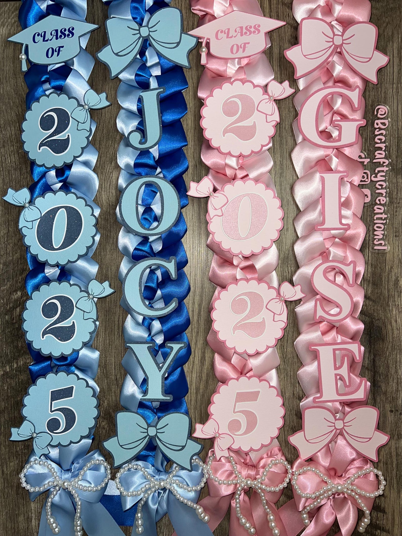 Girly Graduation Lei Coquette Lei Graduation Lei, Grad Gift Promotion ...